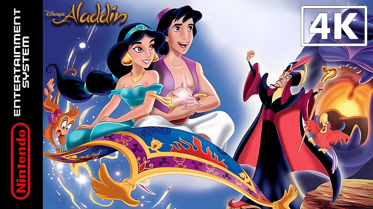 Disney's Aladdin (NES) Playthrough [4K] - YouTube