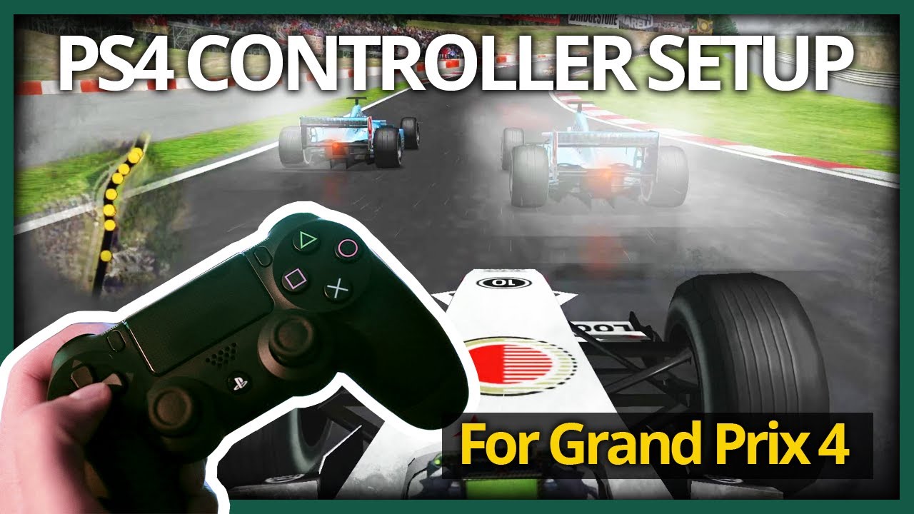 Dualshock 4/PS4 Controller setup for Grand Prix 4 - YouTube