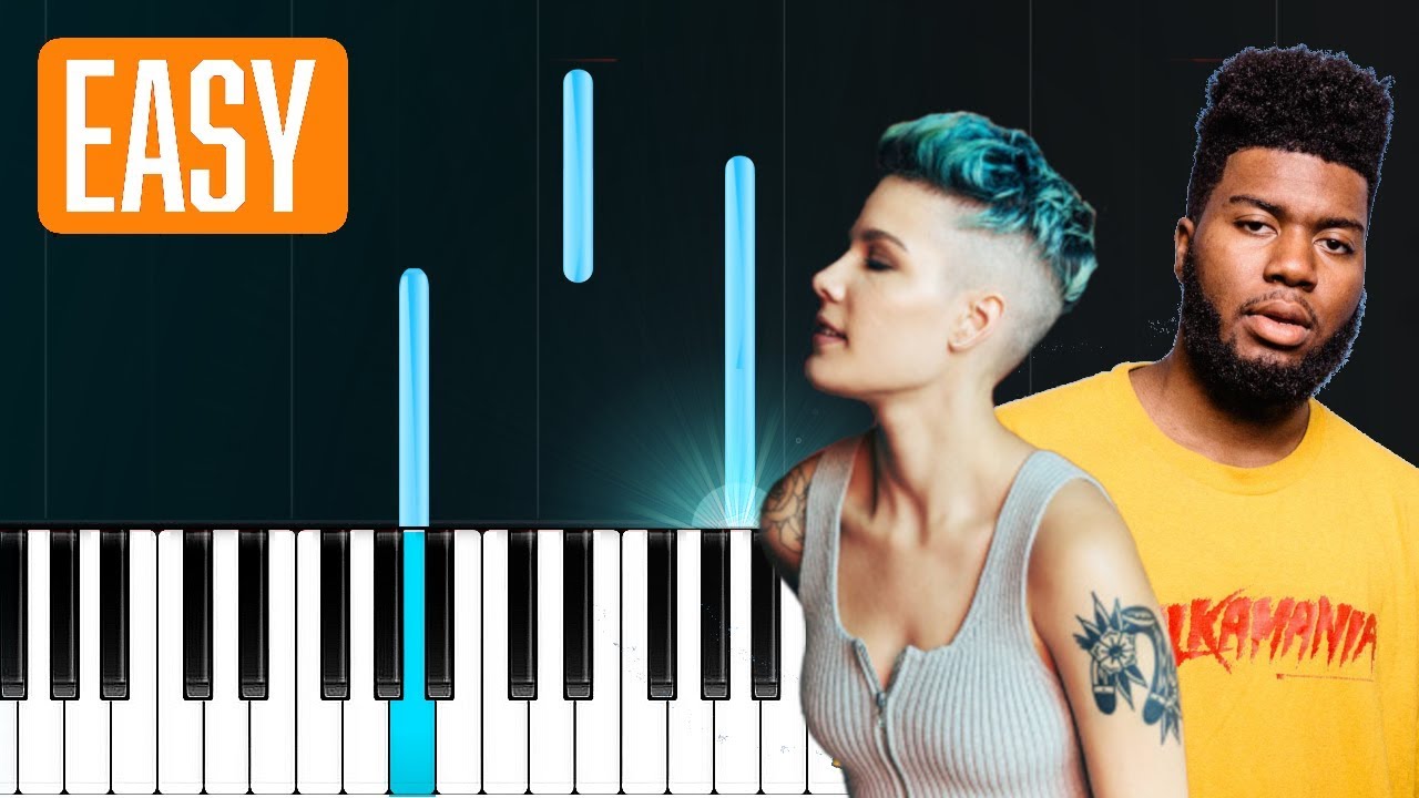 Benny Blanco ft. Halsey & Khalid - "Eastside" 100% EASY PIANO TUTORIAL ...