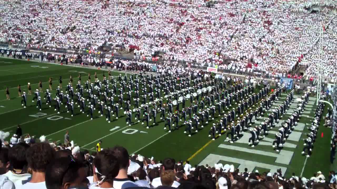 Penn State Blue Band and Flip - YouTube