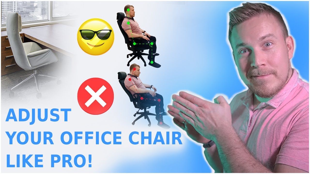 Adjusting Your Office Chair for Optimal Comfort and Ergonomics - YouTube