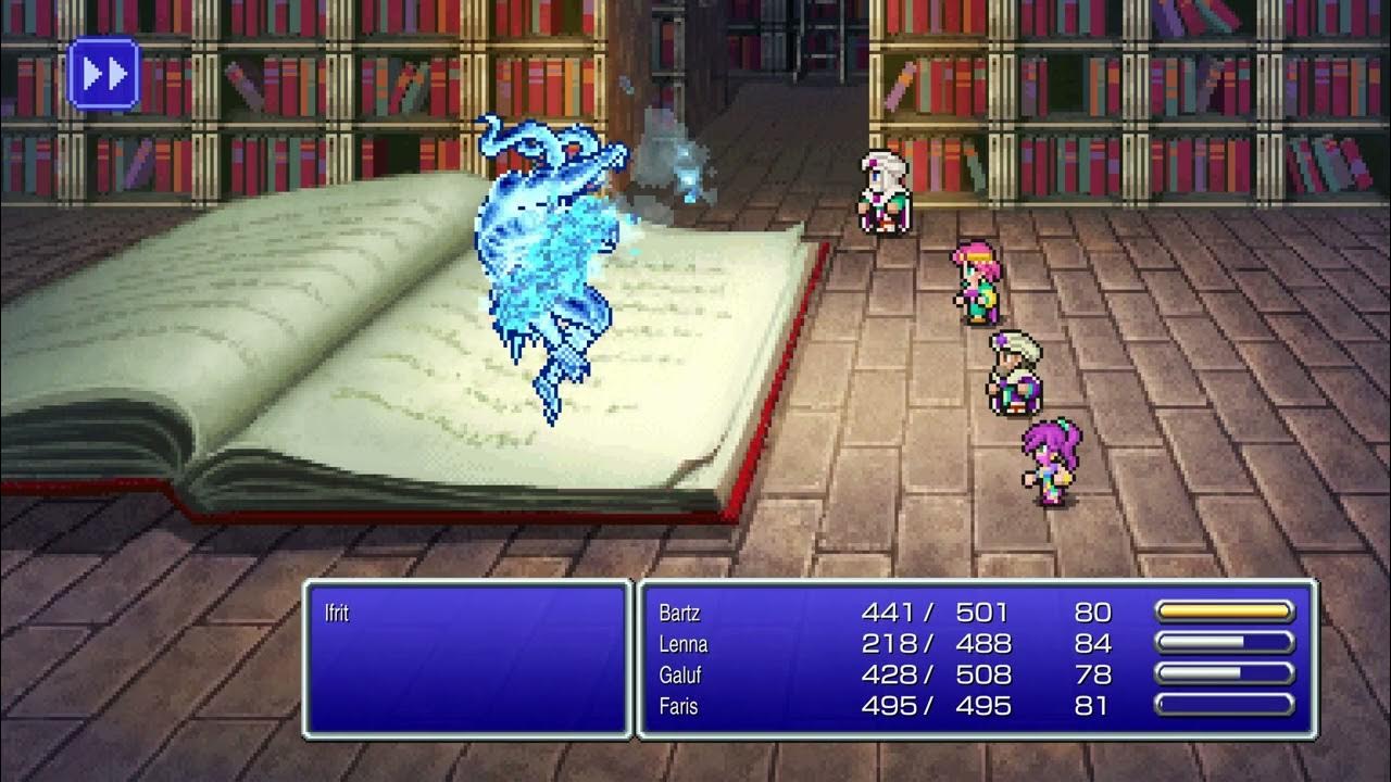 FF5 (Rotating Class Challenge) Ep. 09 - Ifrit - YouTube