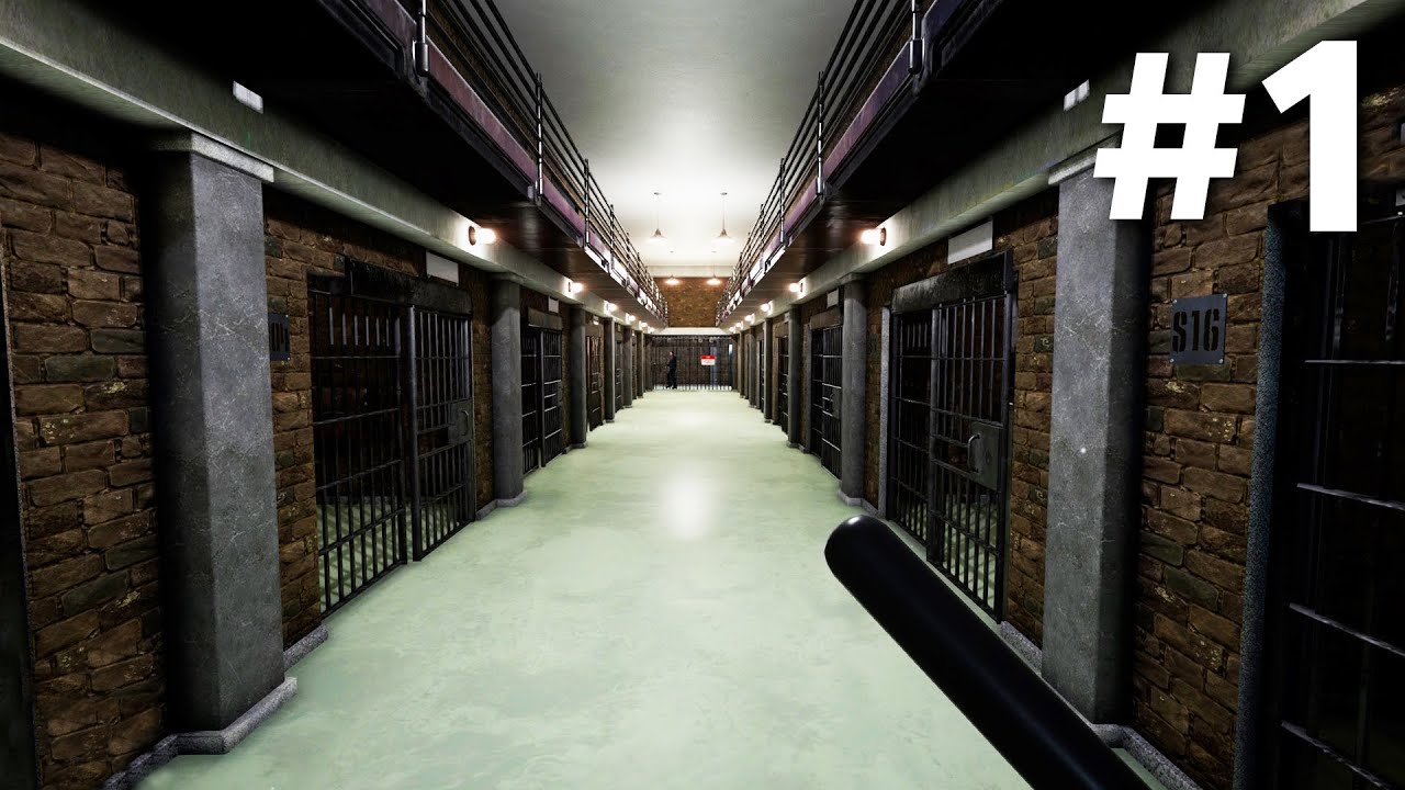 RUNNING A PRISON - Prison Simulator Gameplay Walkthrough Part 1 - YouTube