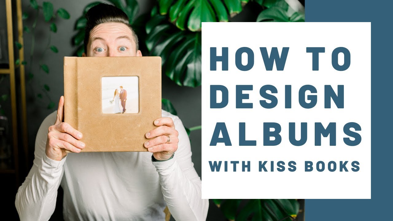 How To Design Wedding Albums with Kiss Books - YouTube