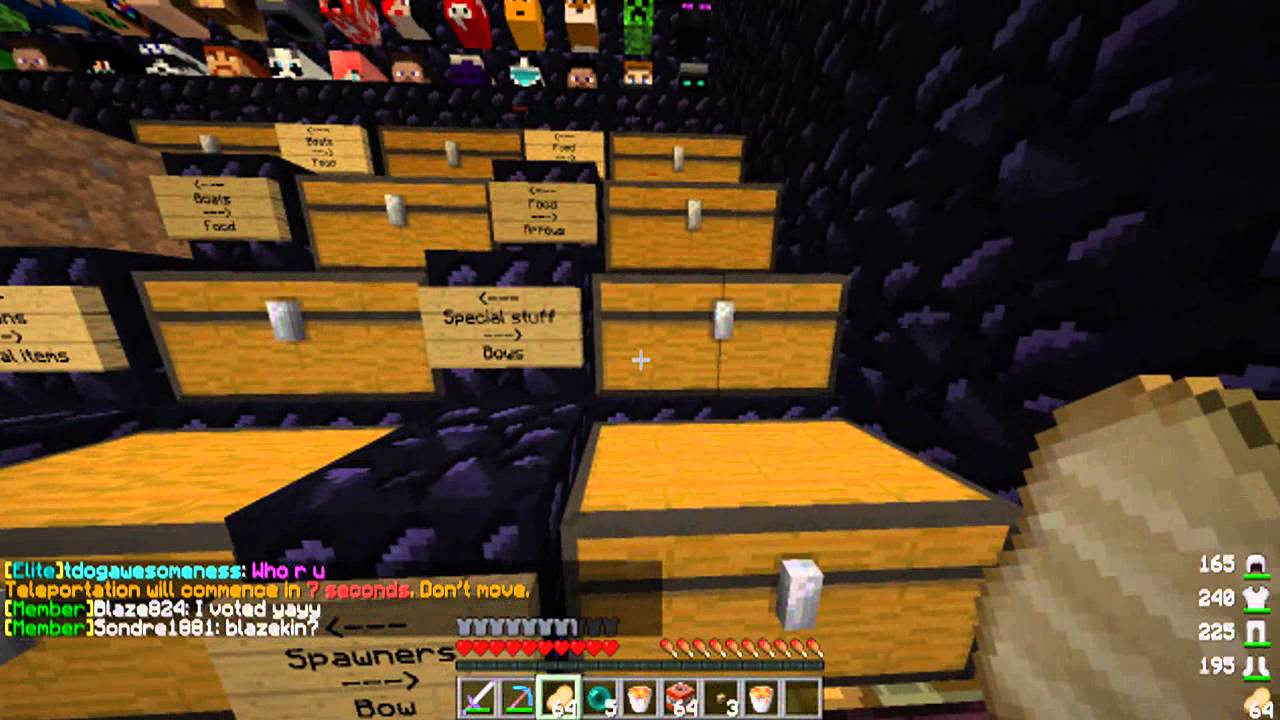 Minecraft Raid #7: [Gontroller] Raiding A Nice PvP Vault - YouTube