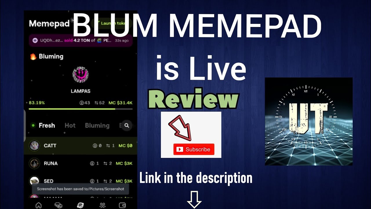 BLUM MEMEPAD Review | Trade and create memecoins made easy. - YouTube