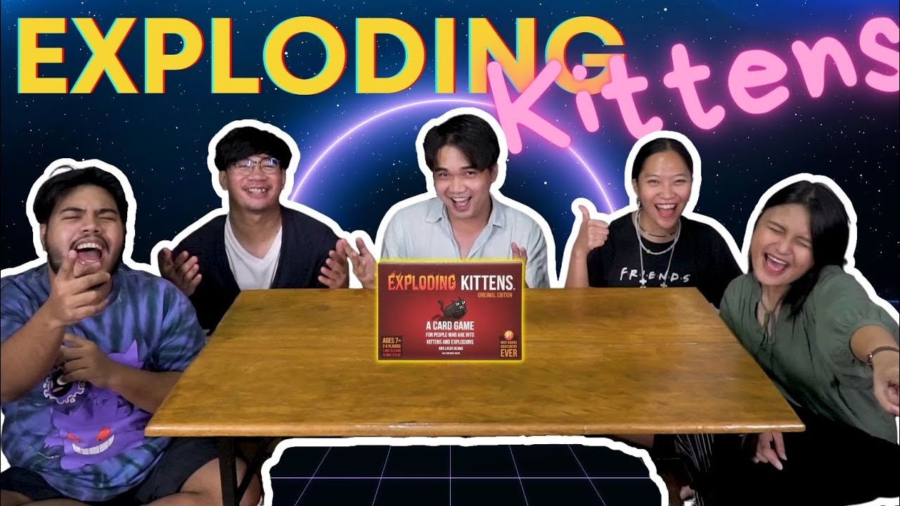 Game Night: Exploding Kittens (Pinoy Edition) - YouTube