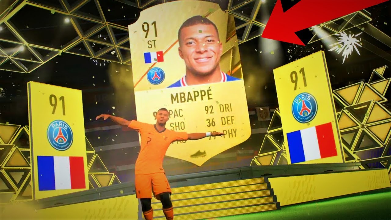 OMG MBAPPE IN A PRE SEASON PACK | FIFA 22 Ultimate Team - YouTube