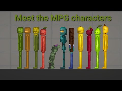 Meet the Mpg characters (No roots meme) - YouTube