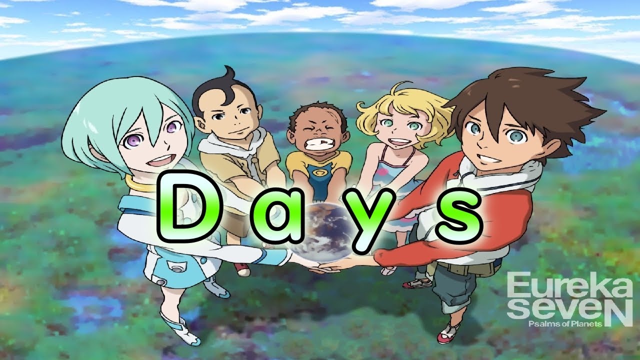 FLOW「DAYS」『交響詩篇エウレカセブン』 一般人は車中で歌ってみた - YouTube