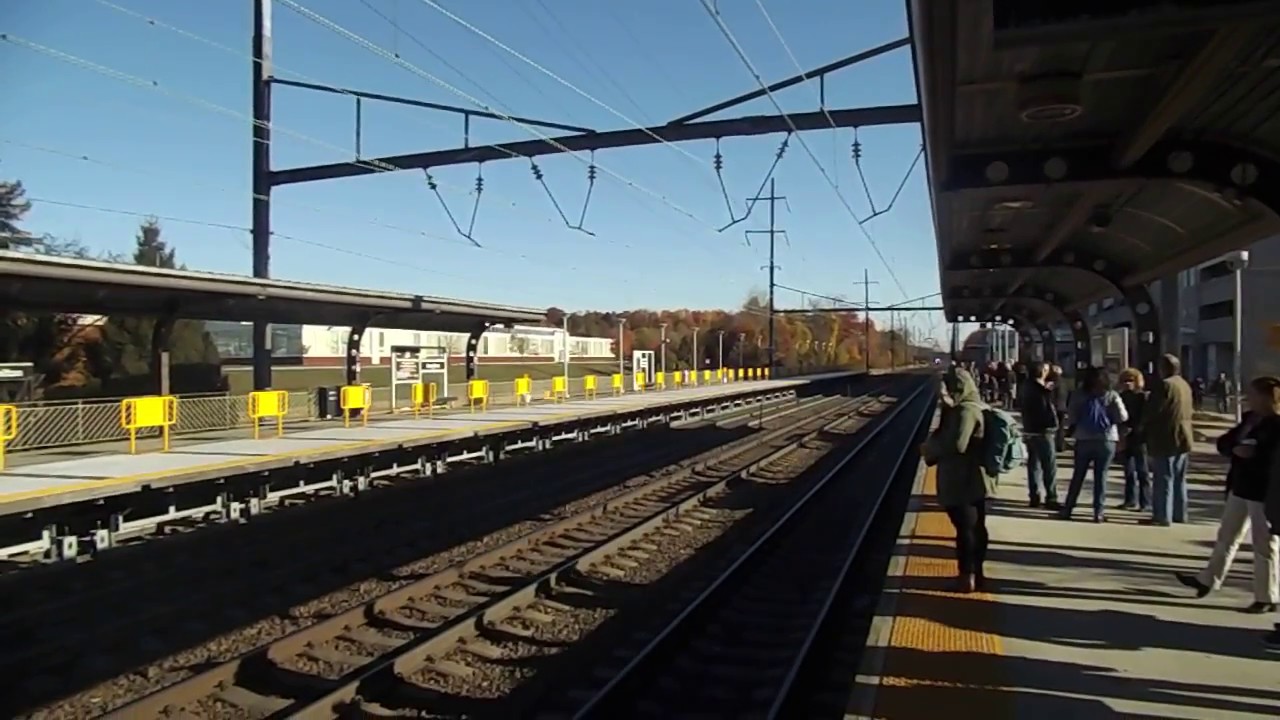Amtrak Northeast Regional Train #155 at Hamilton, NJ - YouTube