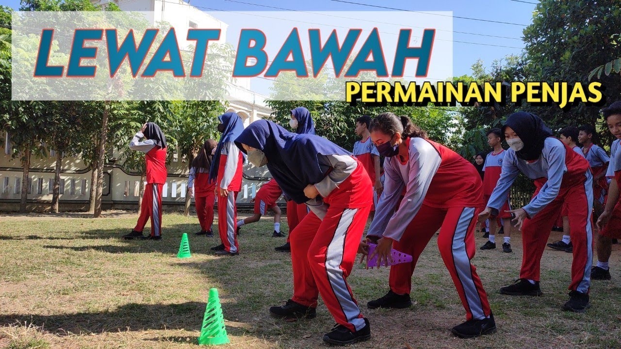 PERMAINAN PENJAS - ESTAFET KERUCUT - YouTube