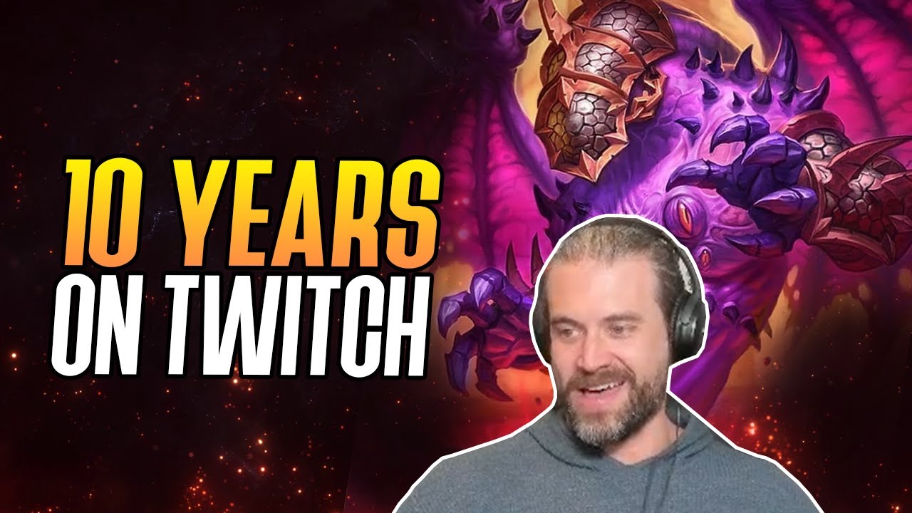 (Hearthstone) Celebrating 10 Years of Twitch Streaming - YouTube