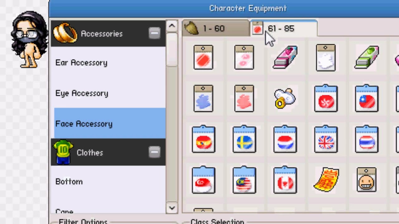 Tutorial-How to Make a Maplestory character - YouTube