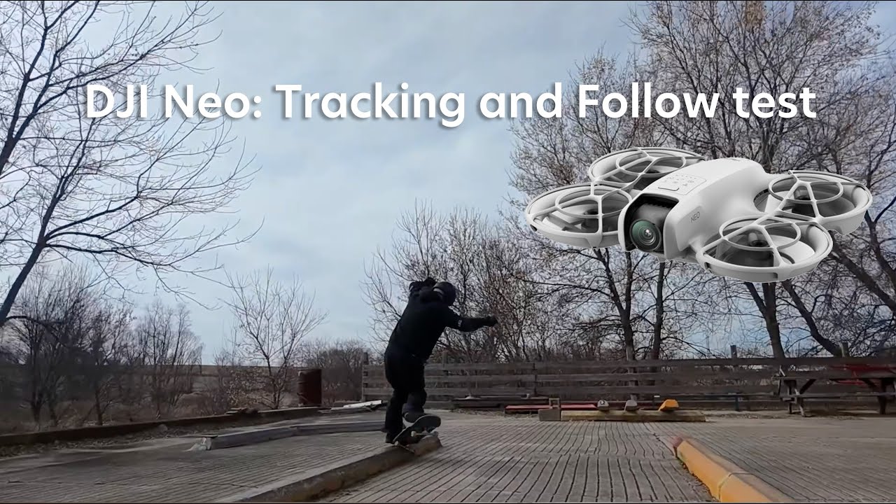 DJI Neo: Tracking and Follow test - YouTube