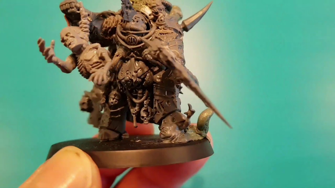 My Typhus conversion (Deathguard lord of contagion) / Kitbash - YouTube