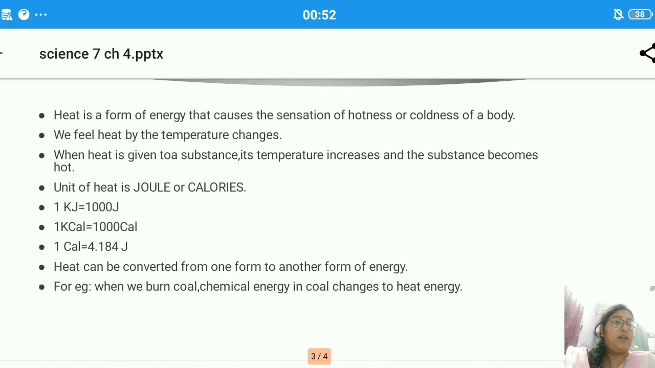 Heat and its effect ||ch 4 ||class 7 ||part 1 - YouTube