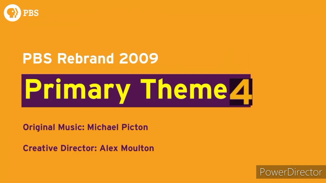 PBS Rebrand 2009 - Primary Theme 4 (Orange) - YouTube