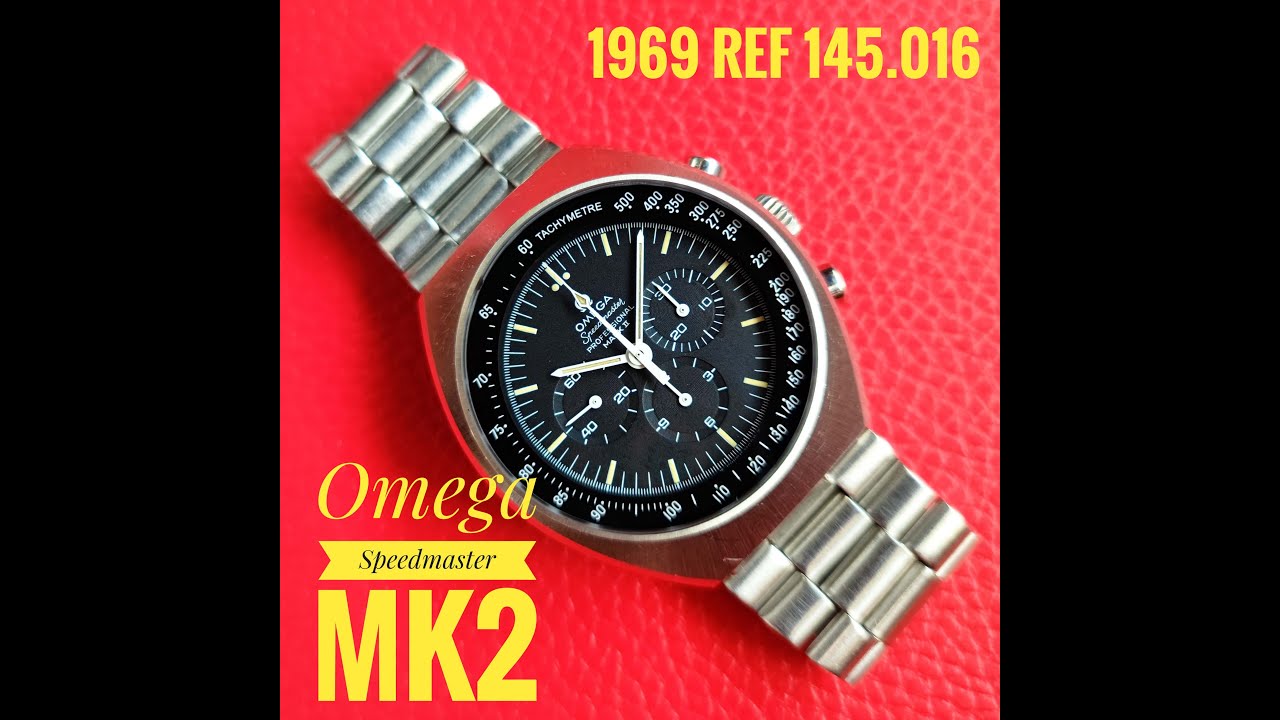 1969 Omega Speedmaster Professional Mk2 ref. 145.013 - YouTube