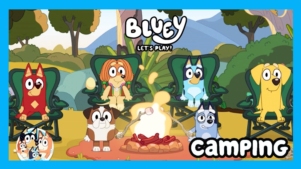Episode CAMPING ! - Bluey: Let's Play! | iPad Gameplay - YouTube