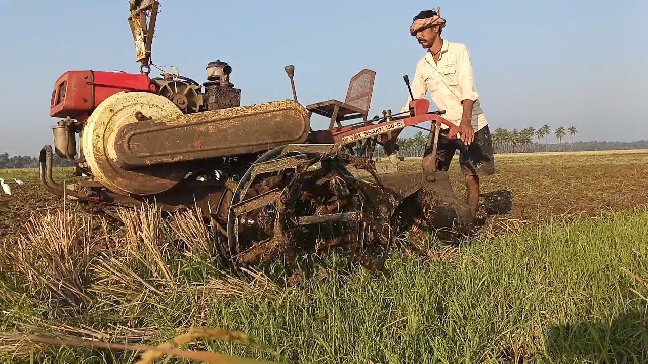 Dhammu Making At Agricultural Land || Dhammu Tractor Videos || kichi ...