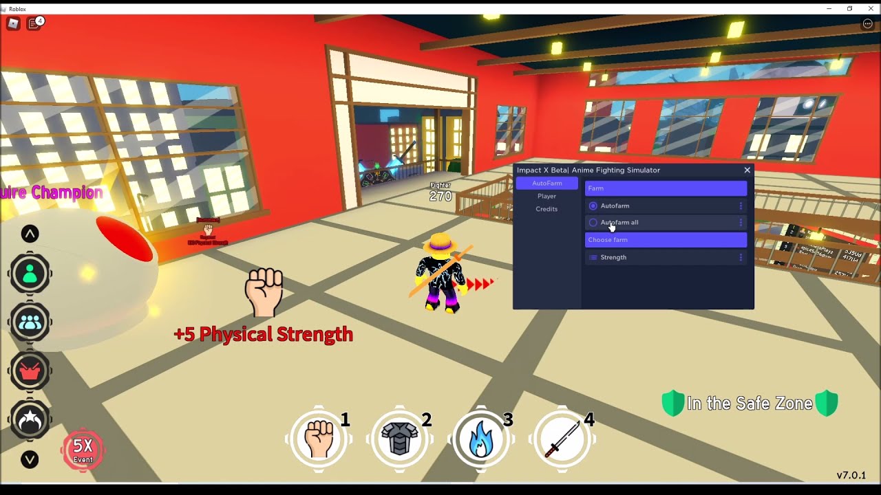 Roblox Anime Fighting Simulator Script (AutoFarm All Stats, AirJump ...