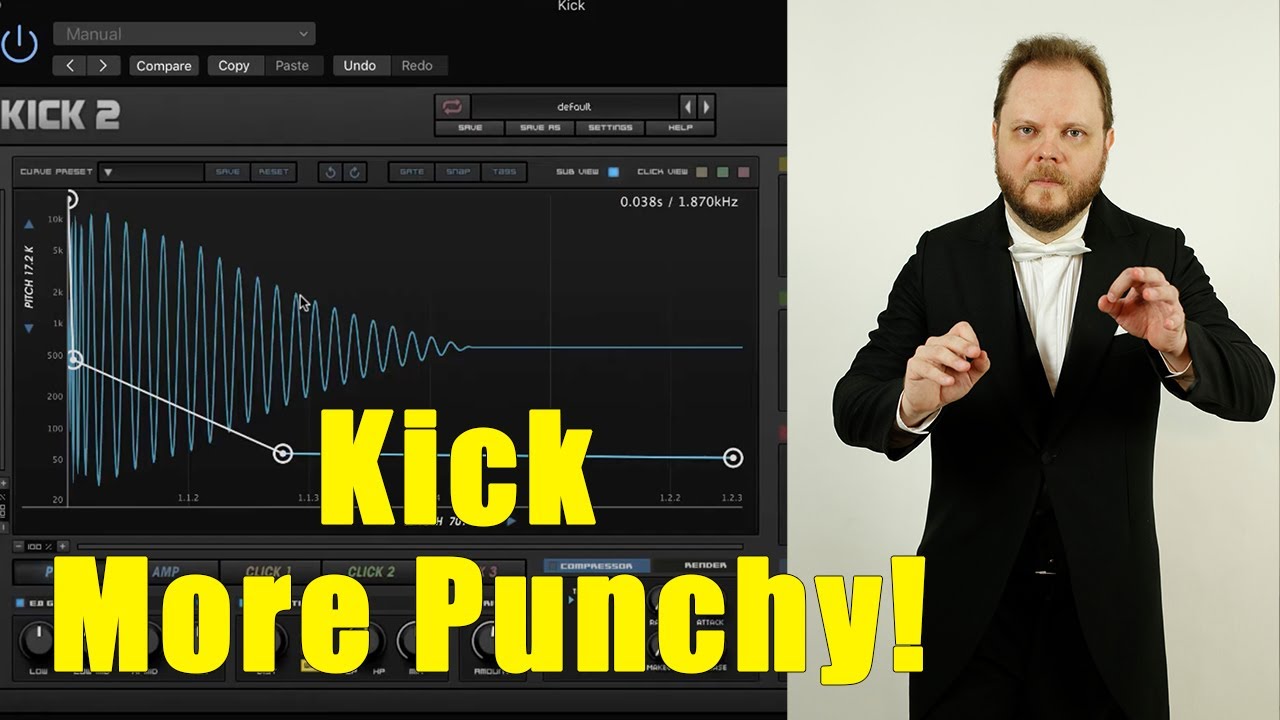How To Make A Great Kick Drum (with Kick 2) - YouTube