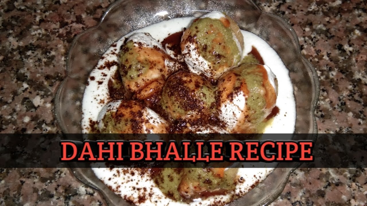 Dahi Bhalle Recipe | How To Make Dahi Bhalle Easily Eid Special | - YouTube