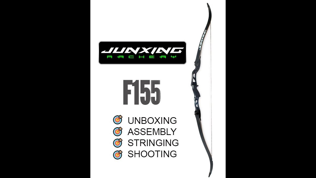 Junxing F155 Unboxing, Assembly, Stringing and Shooting - YouTube