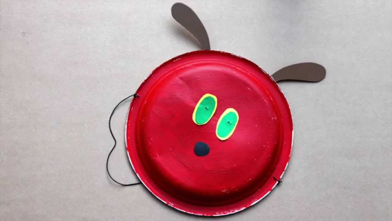 How to make a Hungry Caterpillar mask - YouTube