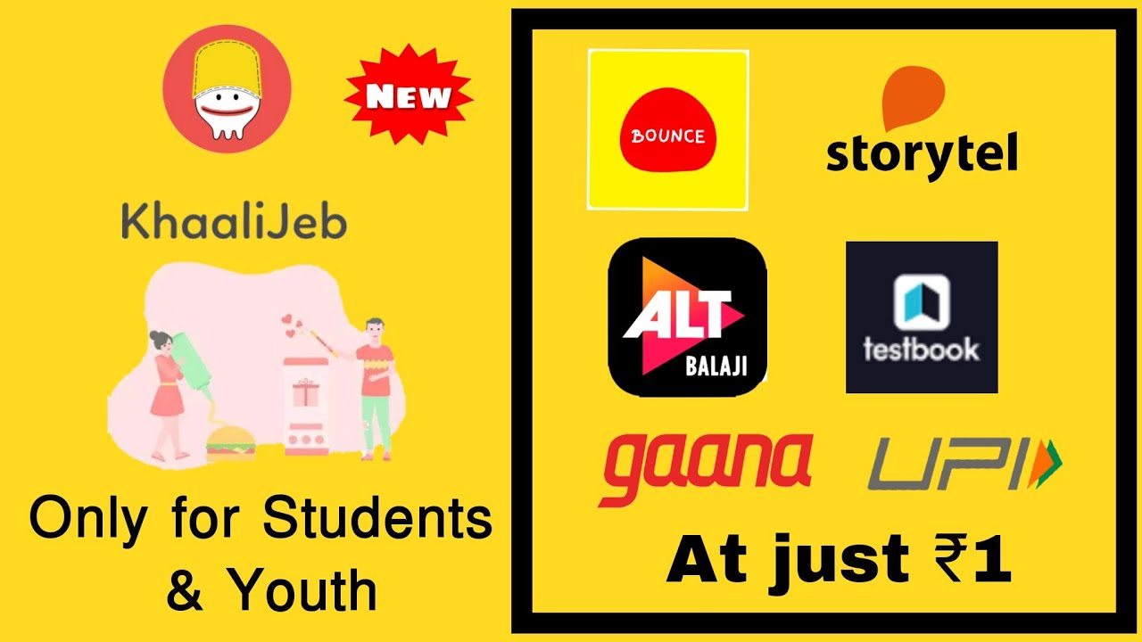 KhaaliJeb Student Youth Offers Get Gaana Altbalaji Subscription khaalijeb-student-youth-offers-get-gaana-altbalaji-subscription