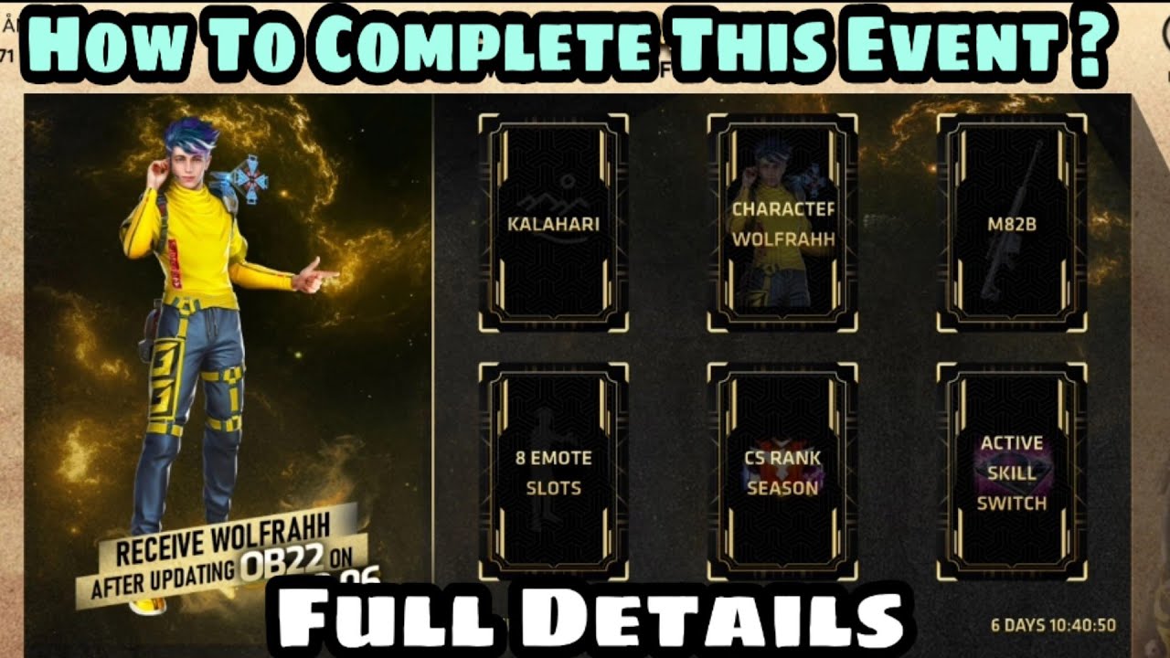 Age Of Streamers Event In Free Fire Full Details|| Login Daily To Earn ...