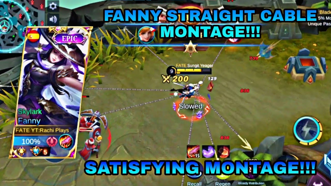 Fanny Freestyle + Straight cable Montage!!! | Fanny Montage#1 | Im back ...