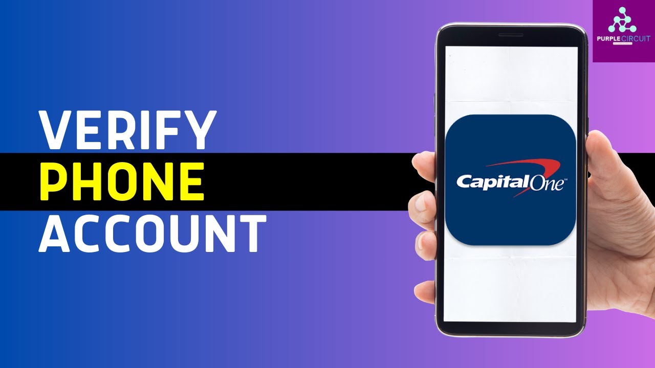 How to Verify Phone Account on Capital One Online (2024) - YouTube