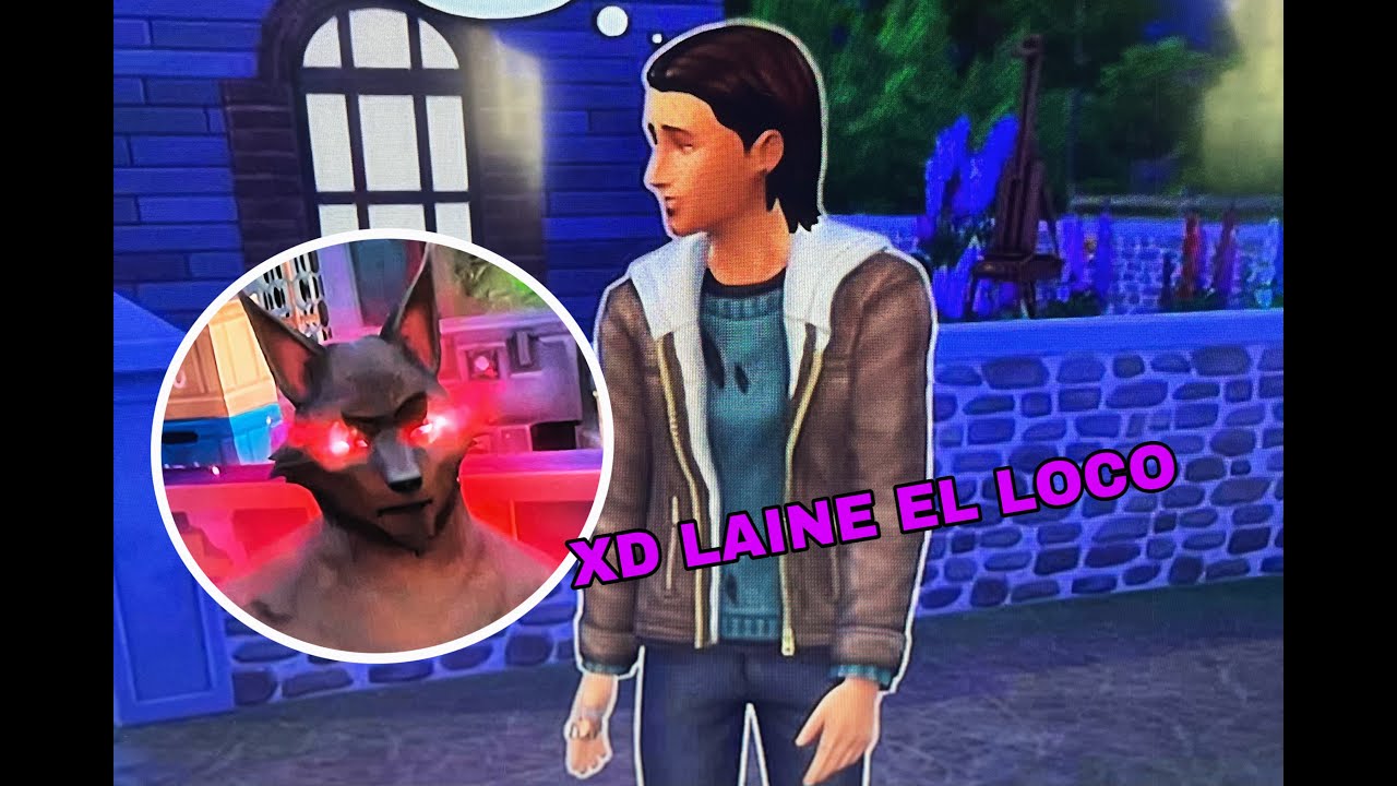 Review del DLC de los sims 4 hombres lobo: Laine el loco XD - YouTube
