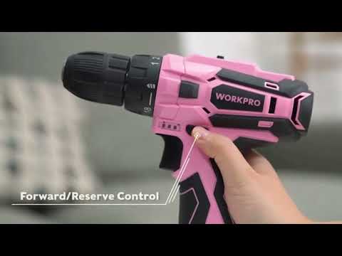 Cordless Drill Set, Bamse Electric Power Drill Kit,Position Hammer Drill with Battery and Charger