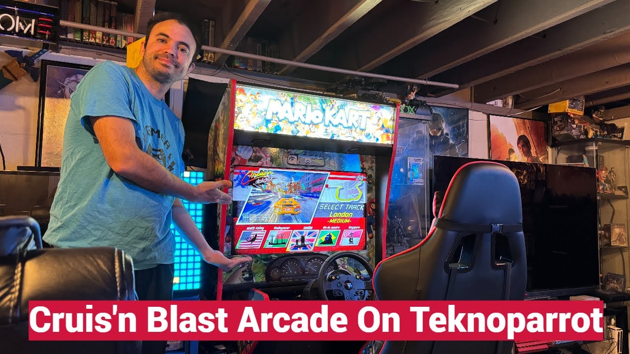 Cruis'n blast Arcade Now On Teknoparrot - Gameplay Showcase On BuyStuffArcade Racing Cabinet ...