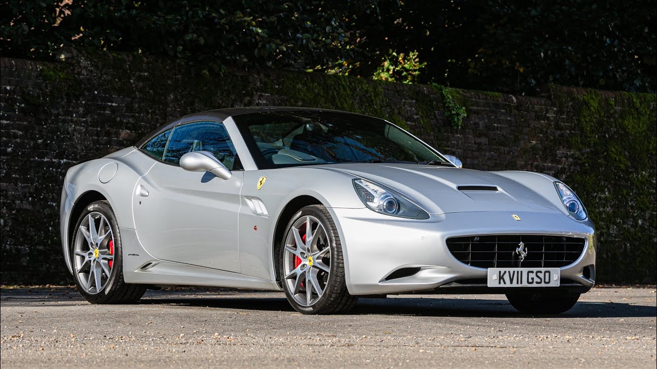2011 Ferrari California (F149) - Manual Gearbox - YouTube