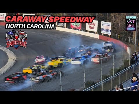 ACTION PACKED North/South Shootout Caraway Speedway MODIFIEDS #race # ...