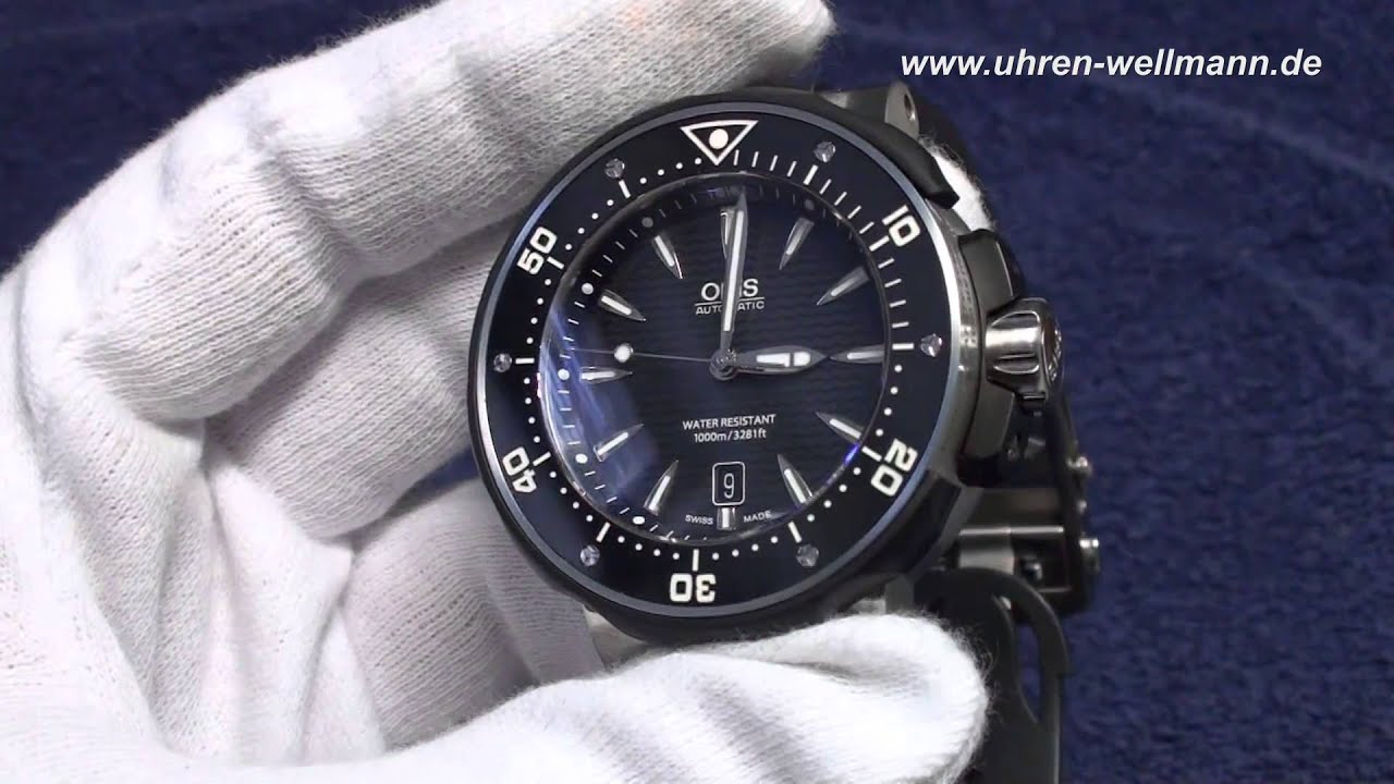 Oris Pro Diver Titan Taucheruhr - YouTube