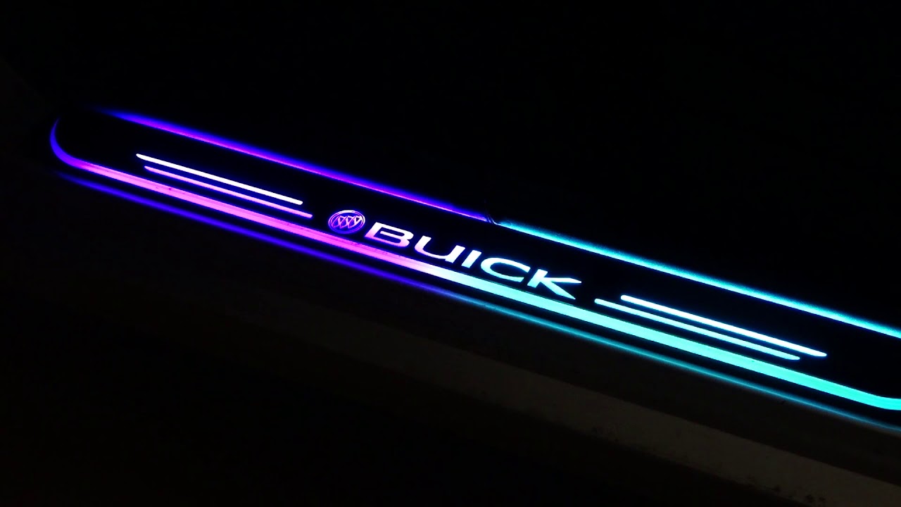 Buick LED Door Sill - YouTube
