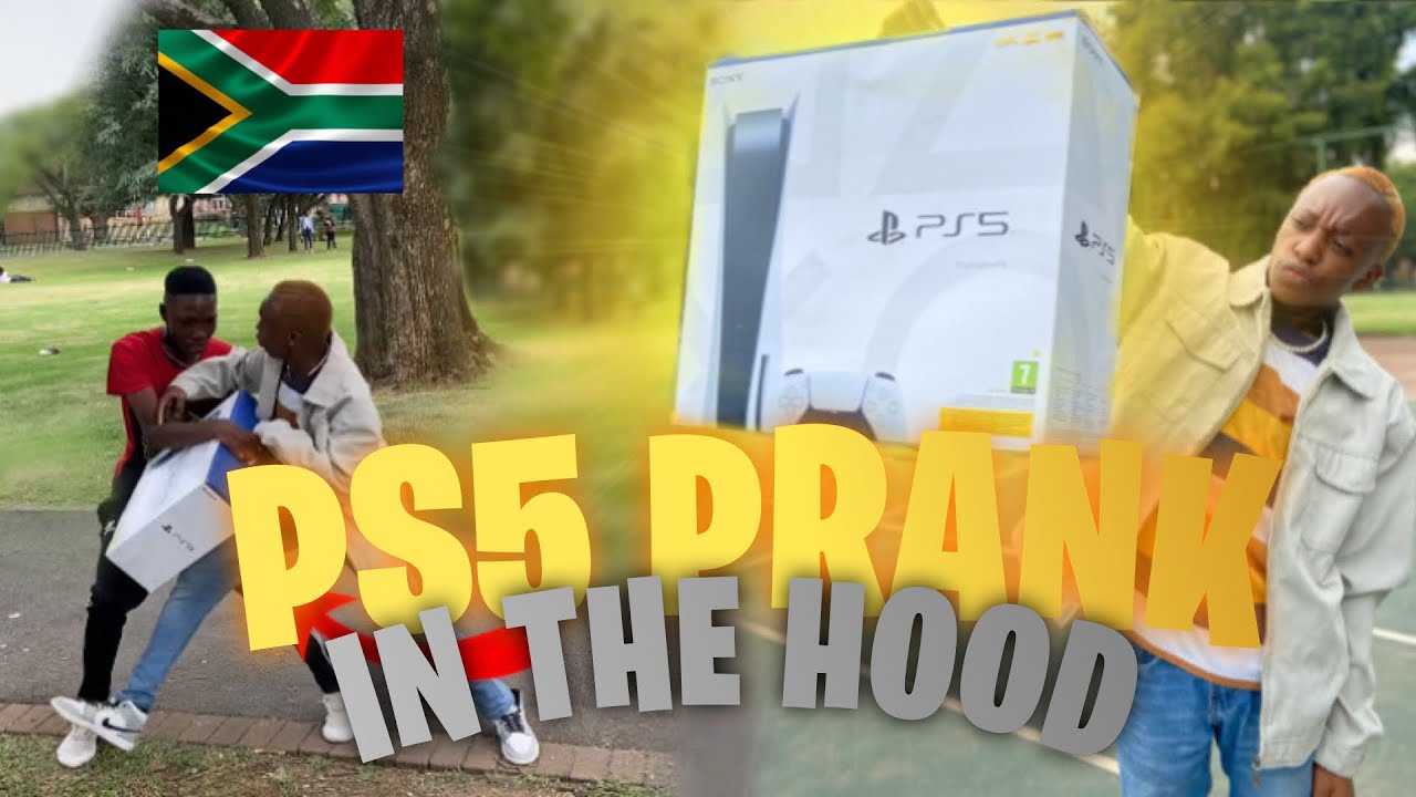 PS5 prank in the hood!!!|| in South Africa - YouTube