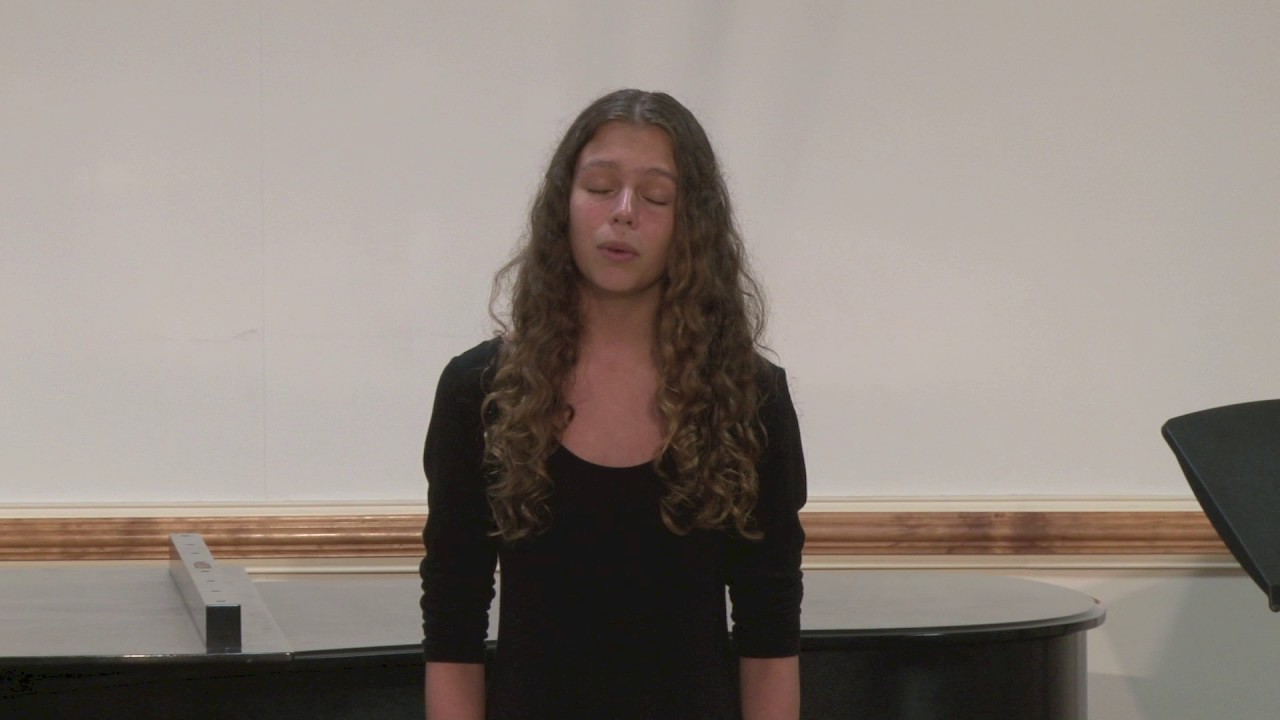 Sarah (age 14) She Used to be Mine from Waitress - YouTube