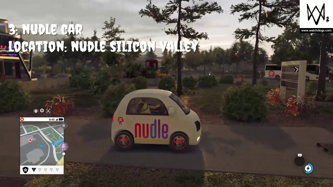 Watch Dogs 2 secret car locations - YouTube
