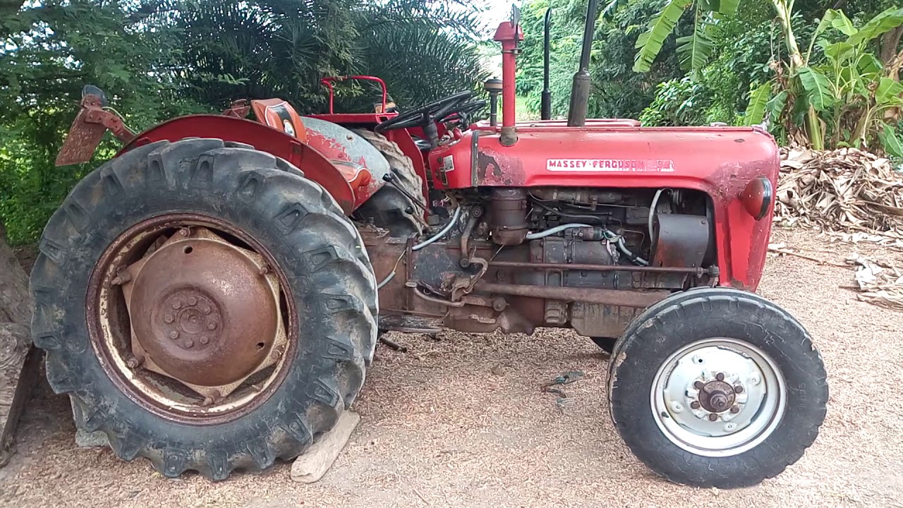 MF 35 Tractor 1988 Model - YouTube
