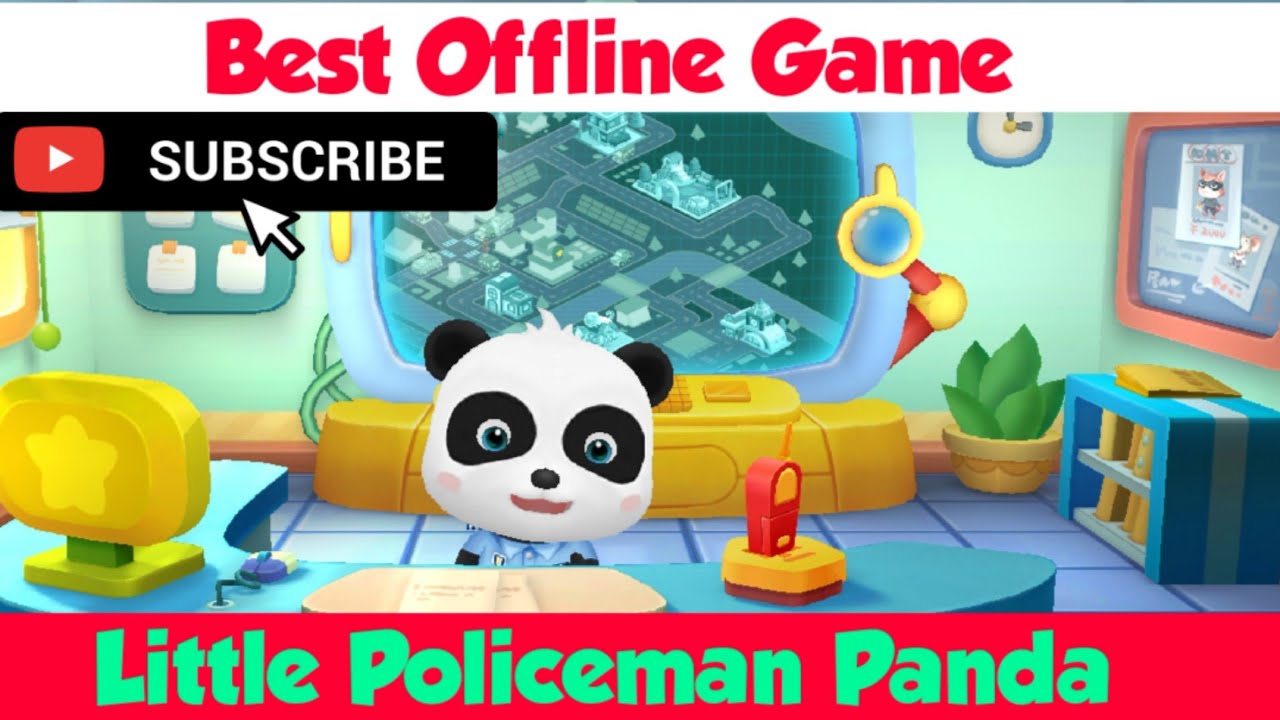 LITTLE PANDA POLICEMAN || BEST ANDROID GAME - YouTube