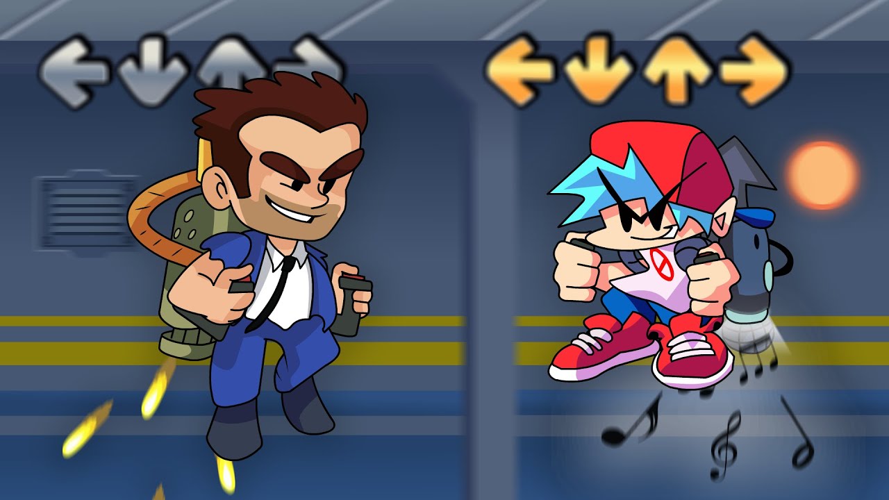 Jetpack Joyride FNF Mod - Concept Animation - YouTube