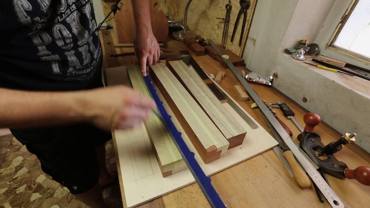 Réalisation d'un tabouret "maloofien" 6ème partie (Sam Maloof Joinery ...