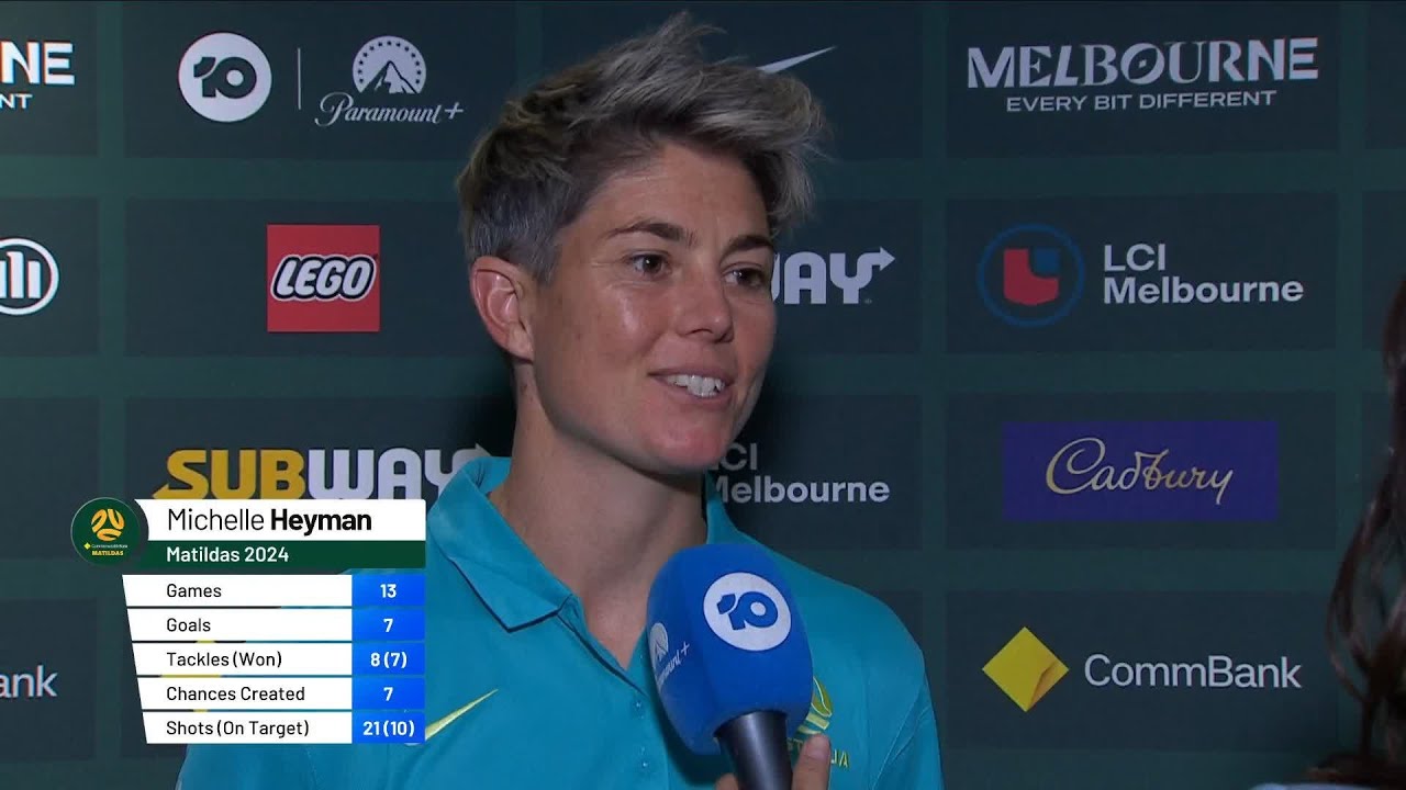 "Being Part of The Matildas Is Something Special" | Michelle Heyman ...