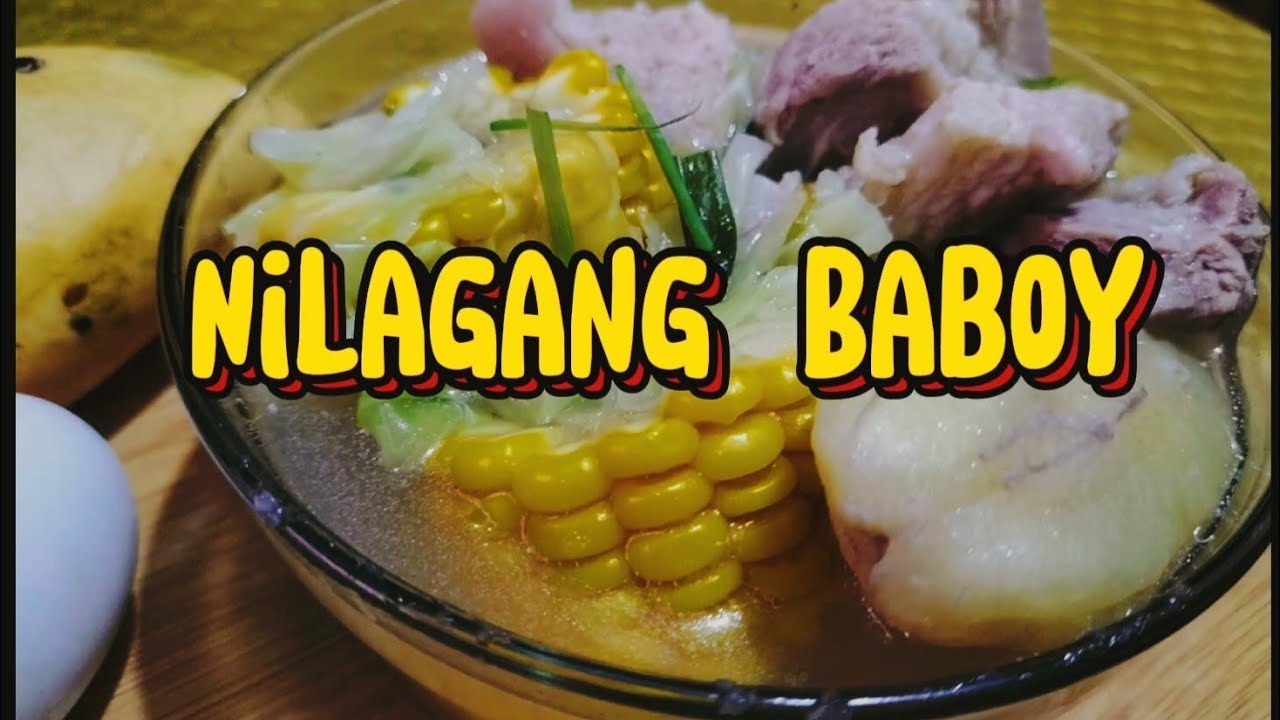MASARAP HIGUPIN ANG SABAW SA TAGLAMIG NILAGANG BABOY - YouTube